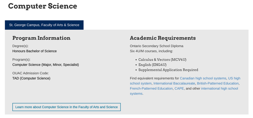 U of T CS Supplementary Application Guide | Myls Interview