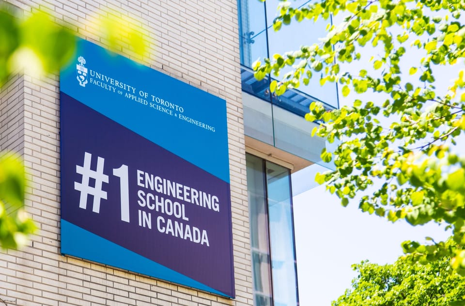 University of Toronto Engineering Programs and Supplementary ...